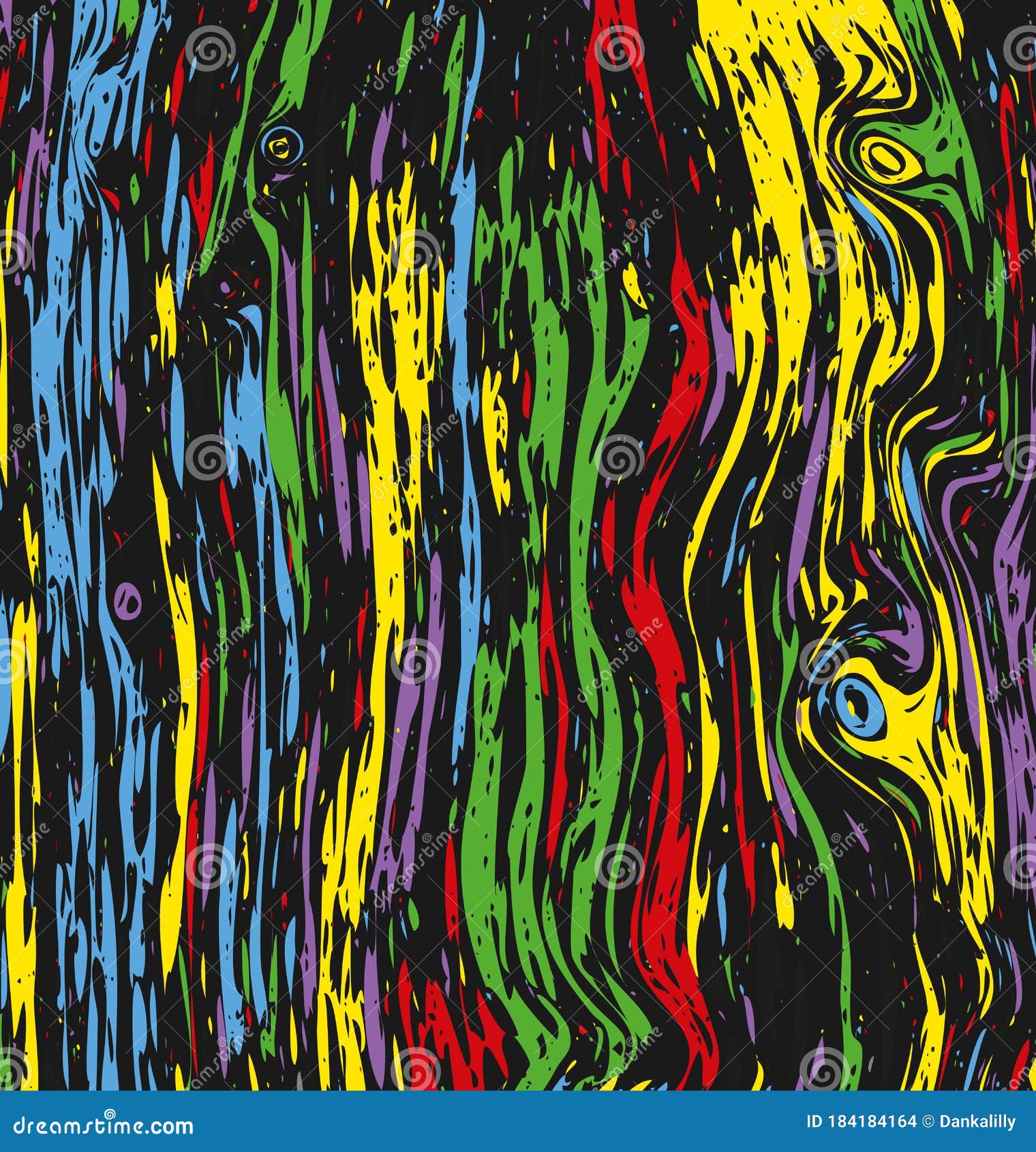 Colored Background Image Abstract Many Colored Paint Stock Vector ...