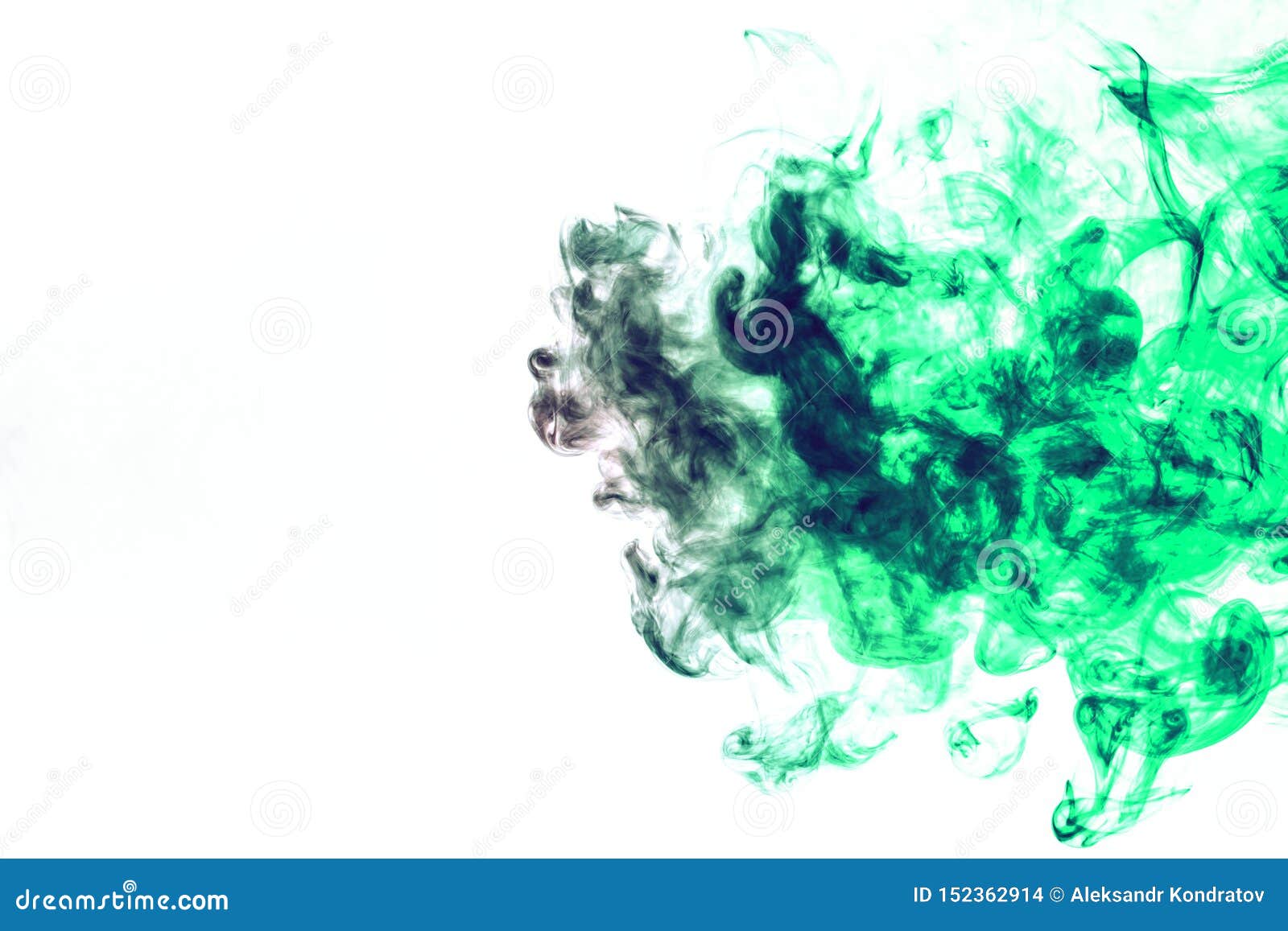 Colored Background with Winding Clouds of Smoke from Patterns of ...