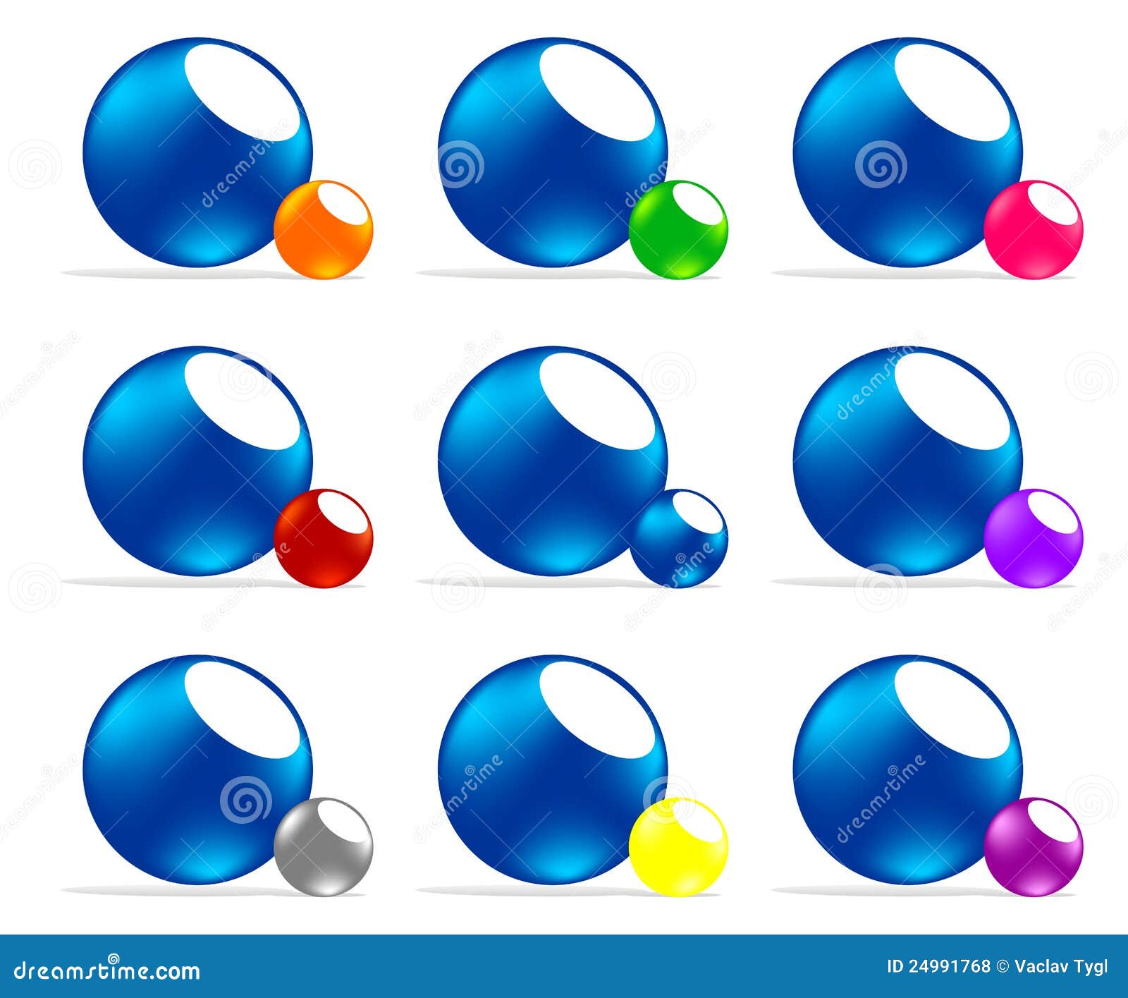 Colored ball logo stock vector. Illustration of house - 24991768