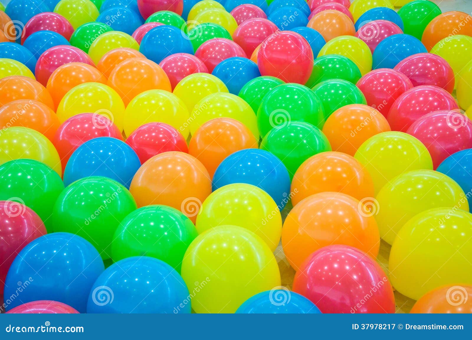 Colored balloons stock image. Image of colored, ballon - 37978217