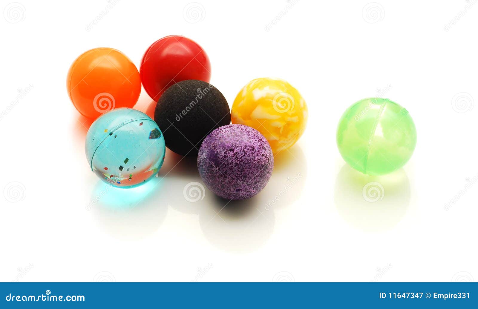 Colored balls stock image. Image of miniature, plastic - 11647347