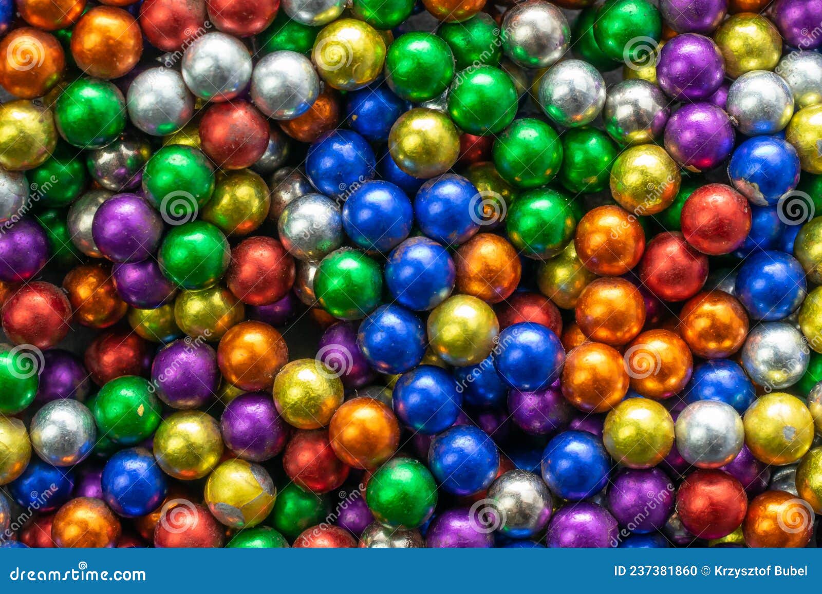 Colored Balls with Visible Details. Background or Texture Stock Photo ...