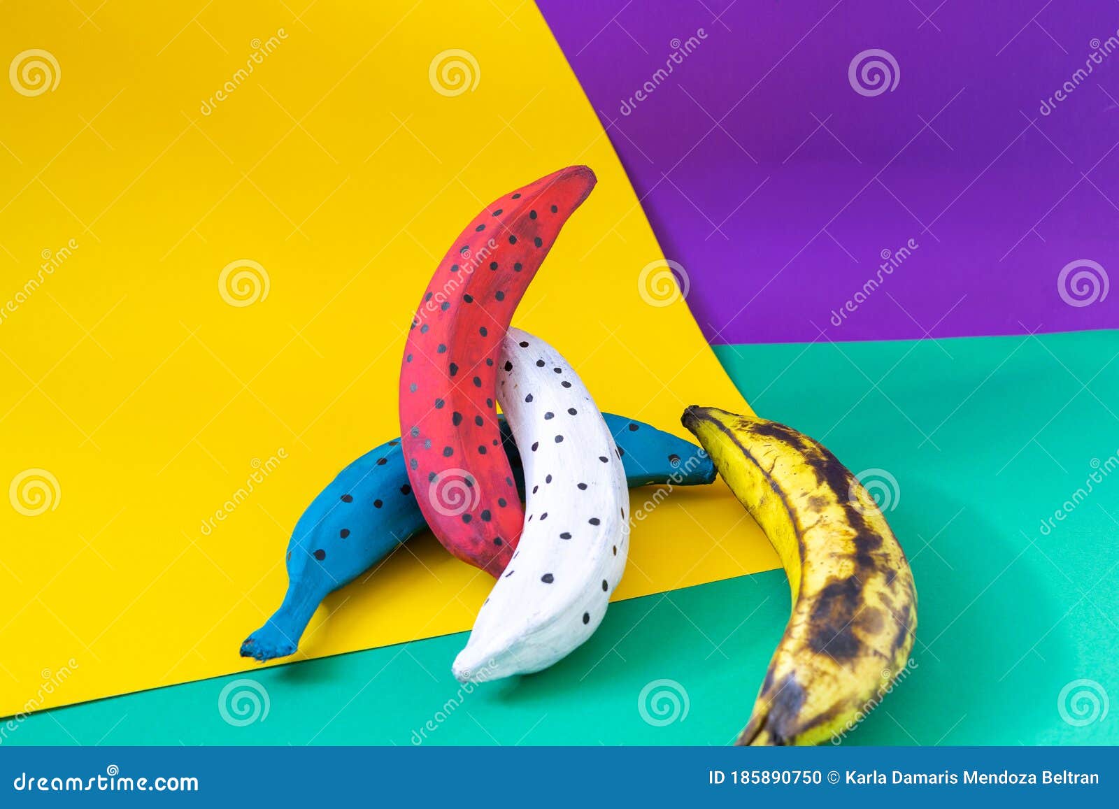 Colored Bananas