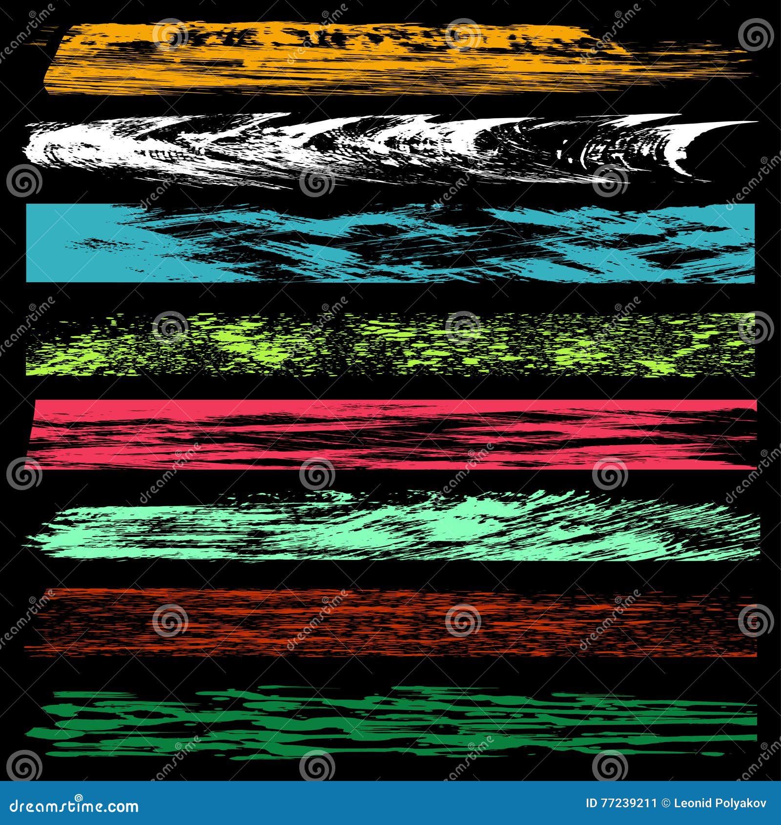 Colored Banners Beautiful Collection for Design Stock Vector ...