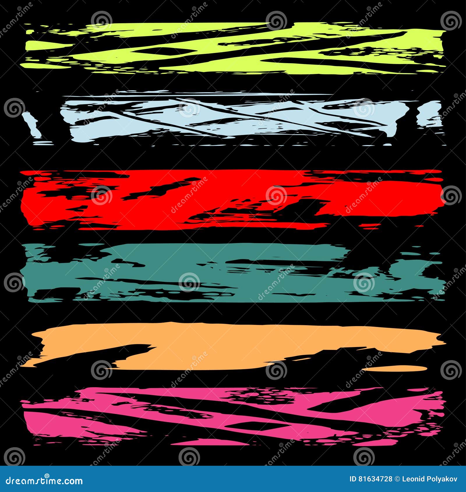 Colored Banners Beautiful Collection for Design Stock Vector ...