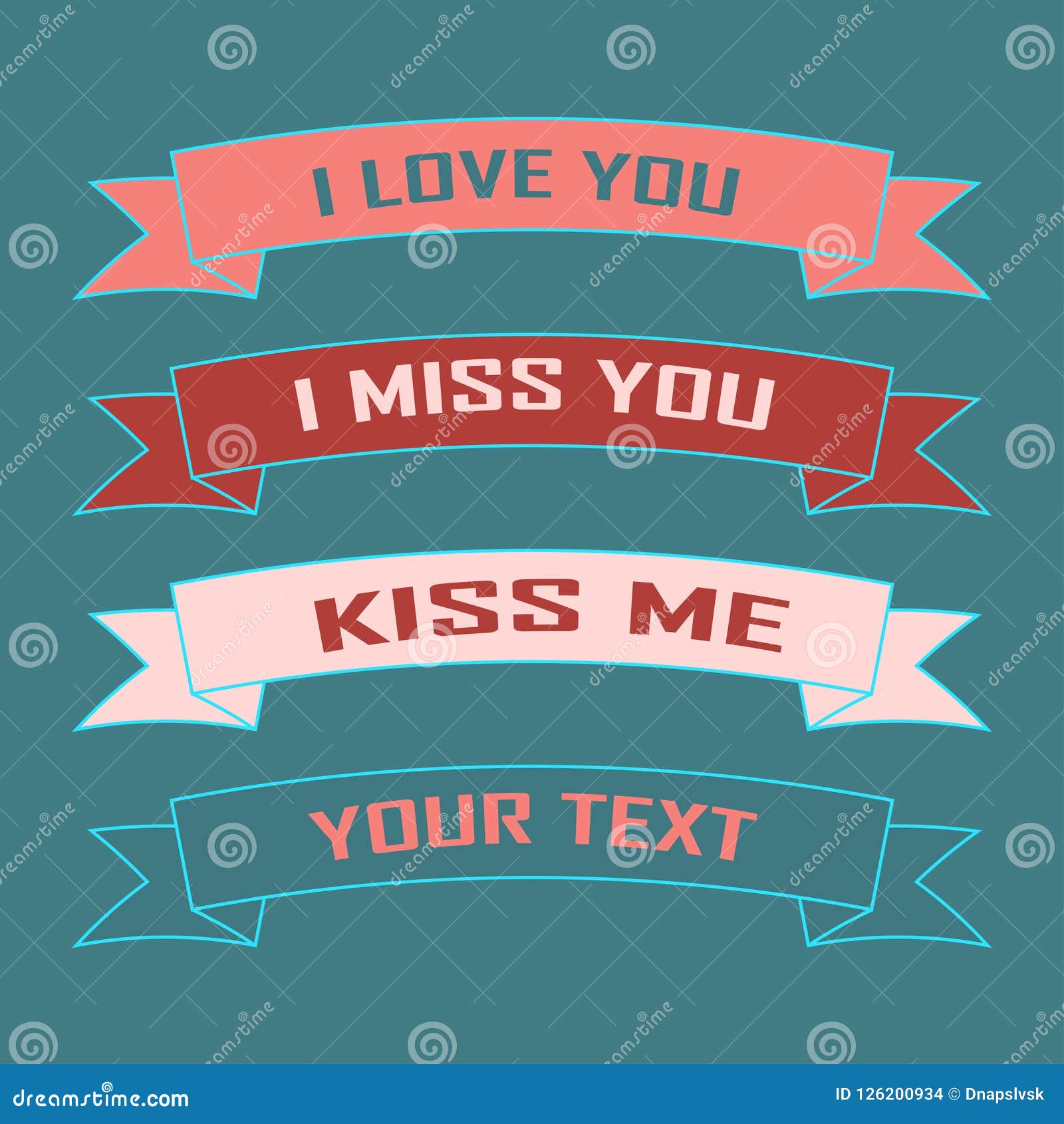 Colored Banners with Messages Stock Vector - Illustration of design ...