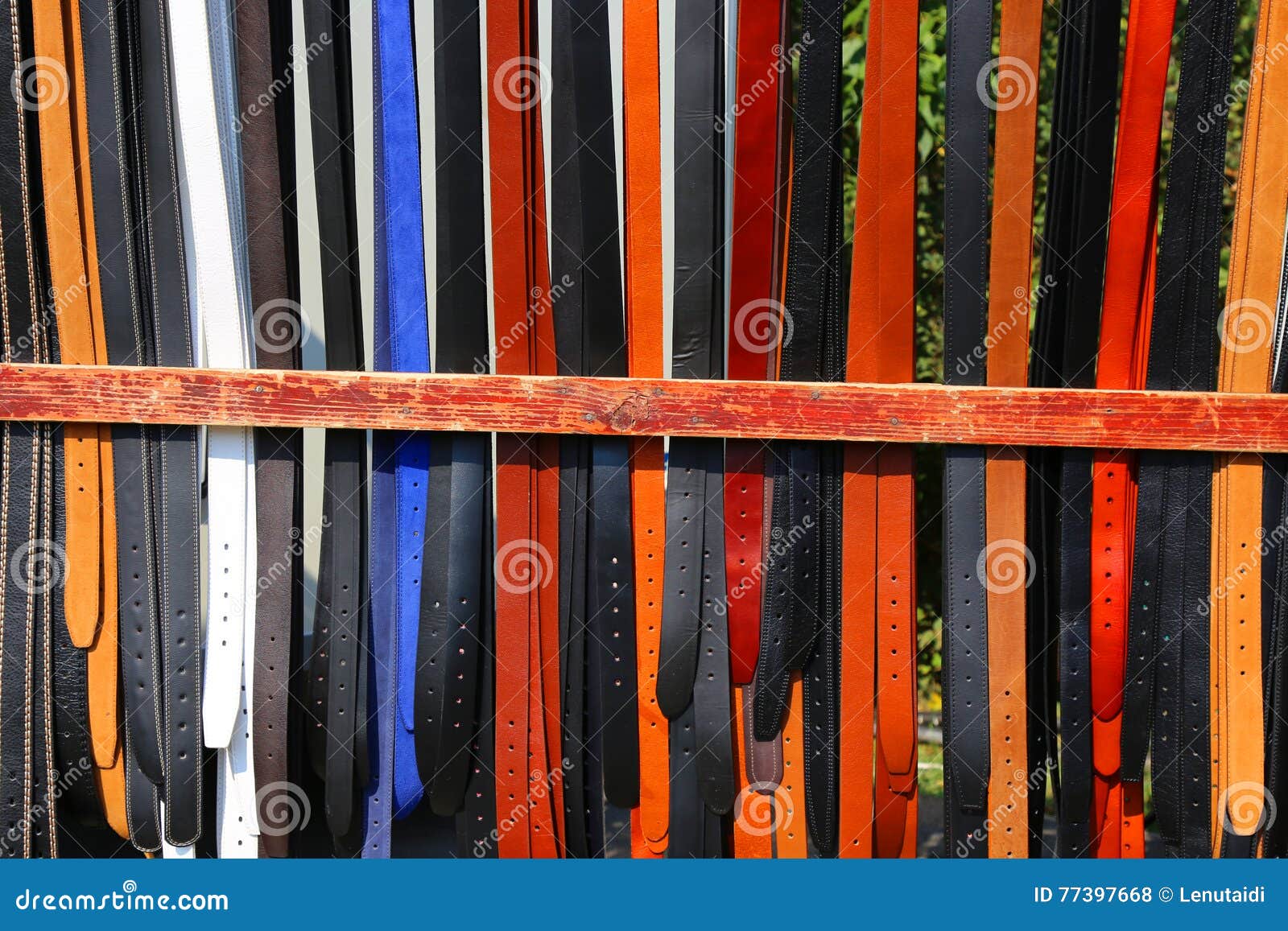 Colored belts stock photo. Image of fashionable, design - 77397668
