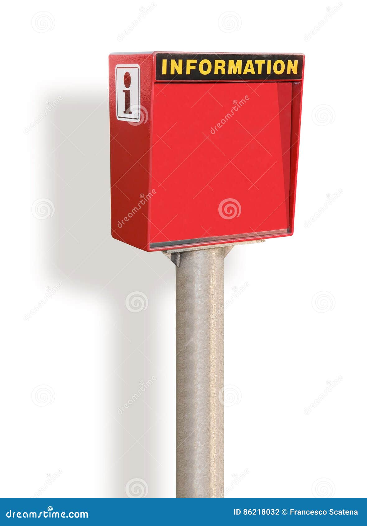 Colored Blank Information Point with Space for Text Insertion Stock ...