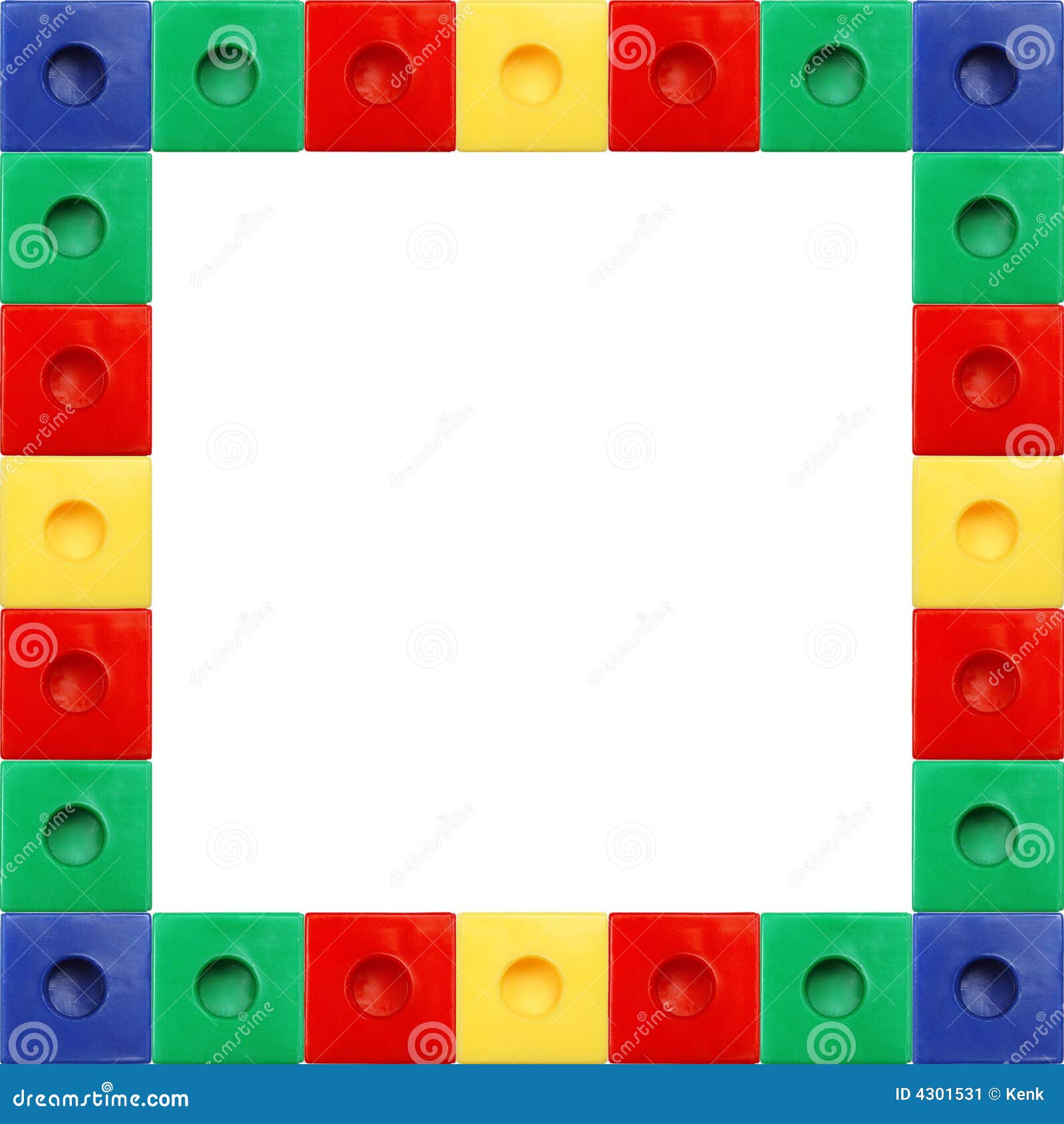 Colored Block Square Frame stock image. Image of education - 4301531