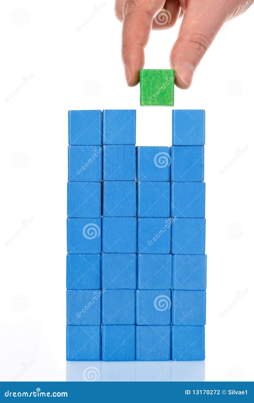 Colored Blocks Stock Photography | CartoonDealer.com #13651718