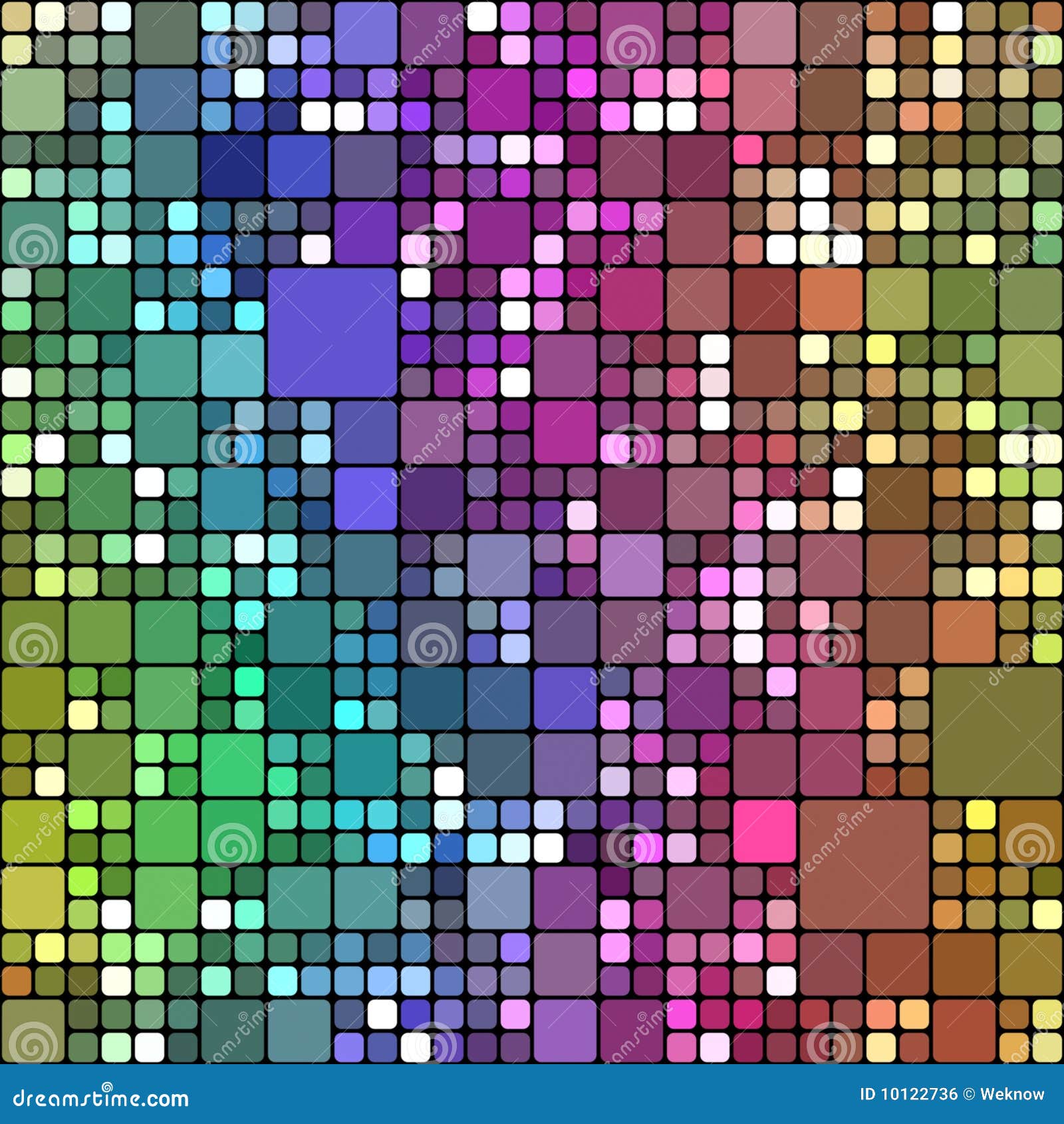 Colored blocks pattern stock illustration. Illustration of decorate ...