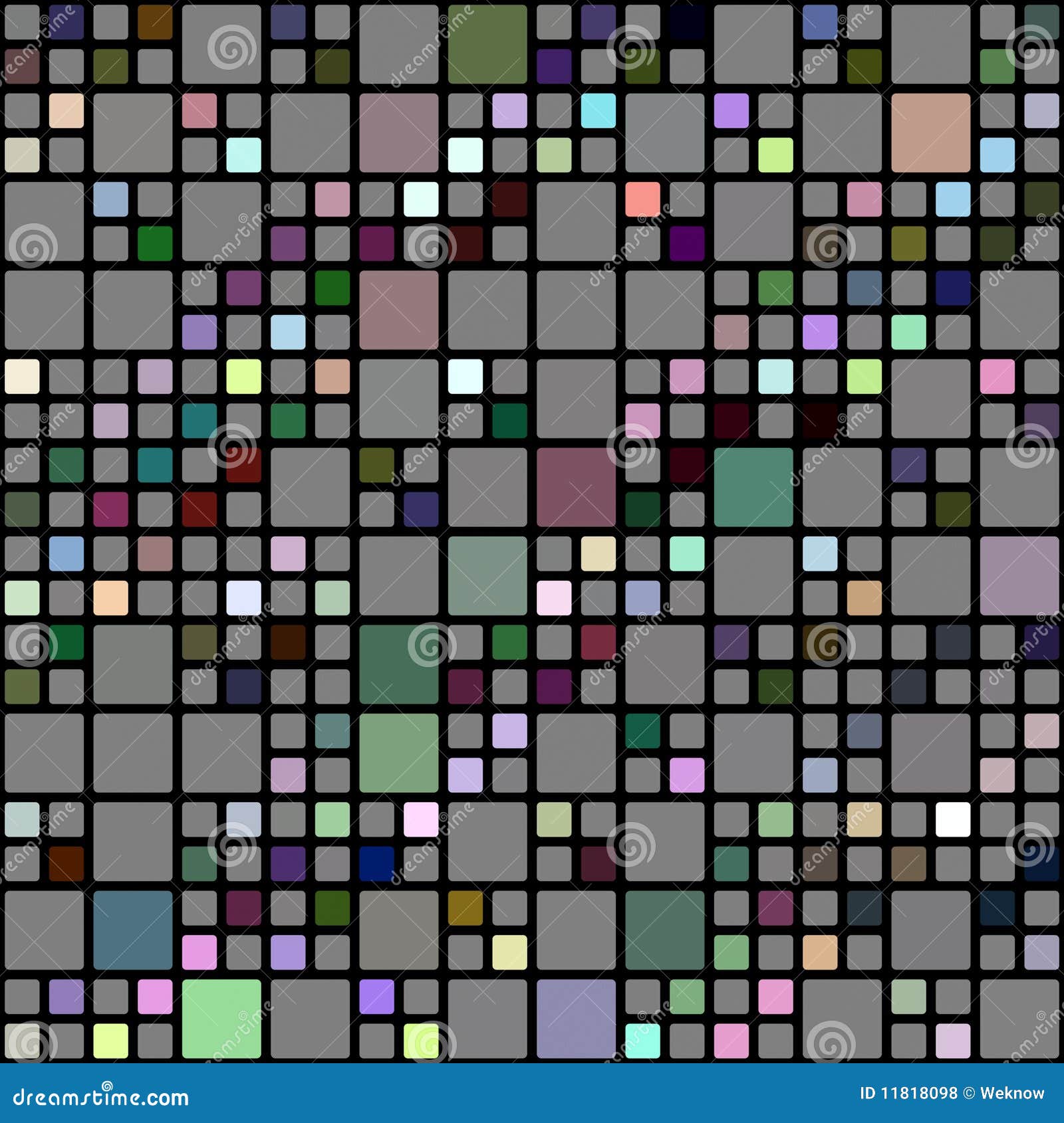 Colored blocks pattern stock illustration. Illustration of fantasy ...