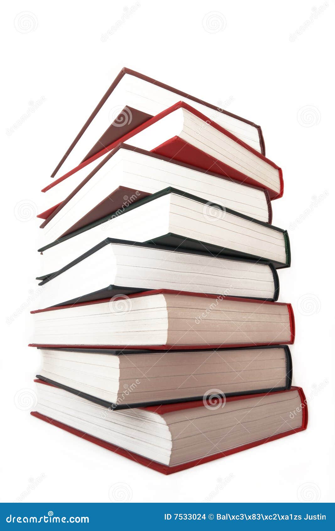 Colored books stock photo. Image of closed, document, learn - 7533024