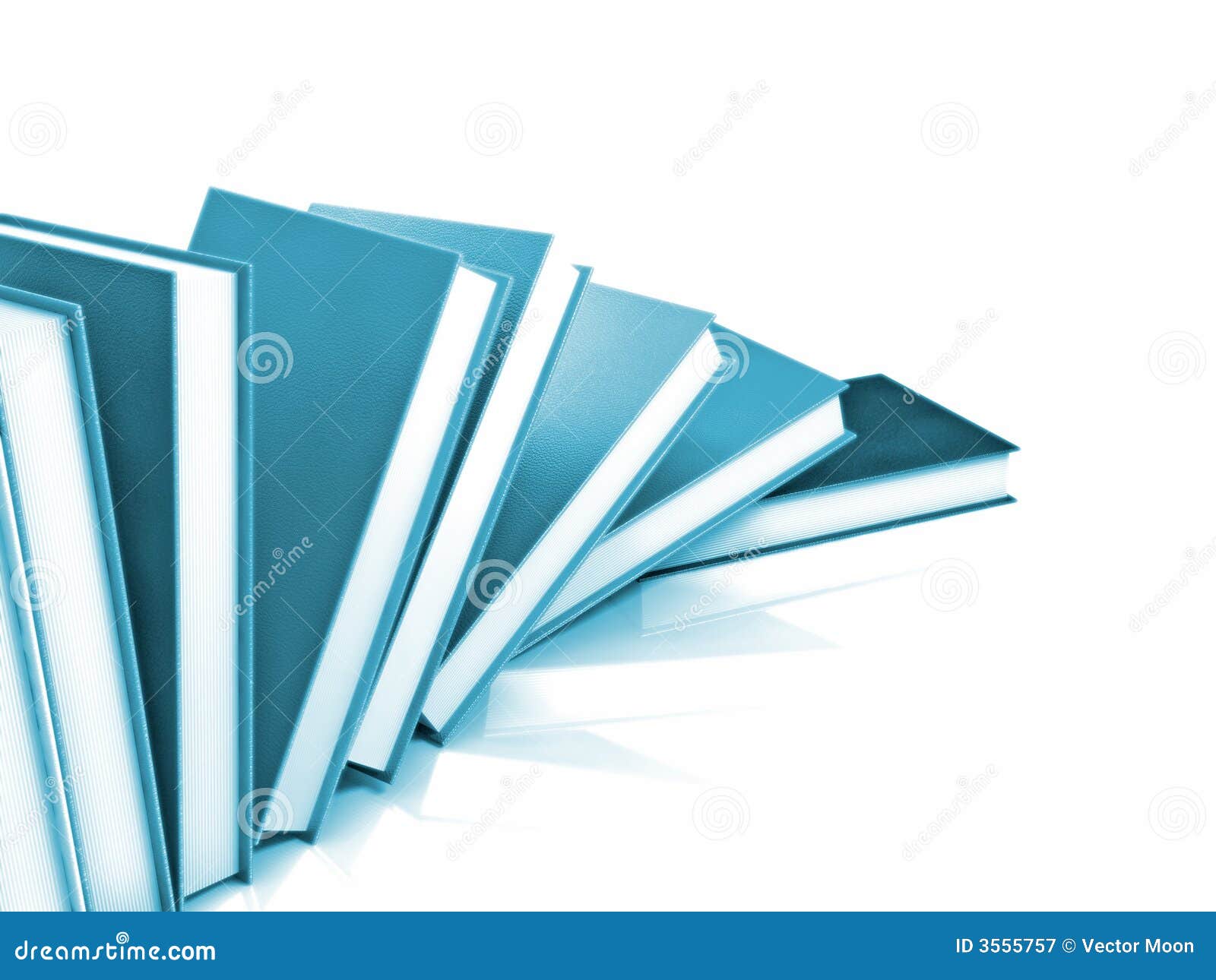 Colored books massive stock image. Image of information - 3555757