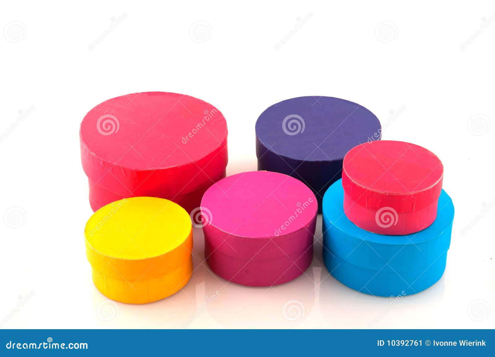 Colored boxes stock image. Image of closed, pink, parcels - 10392761