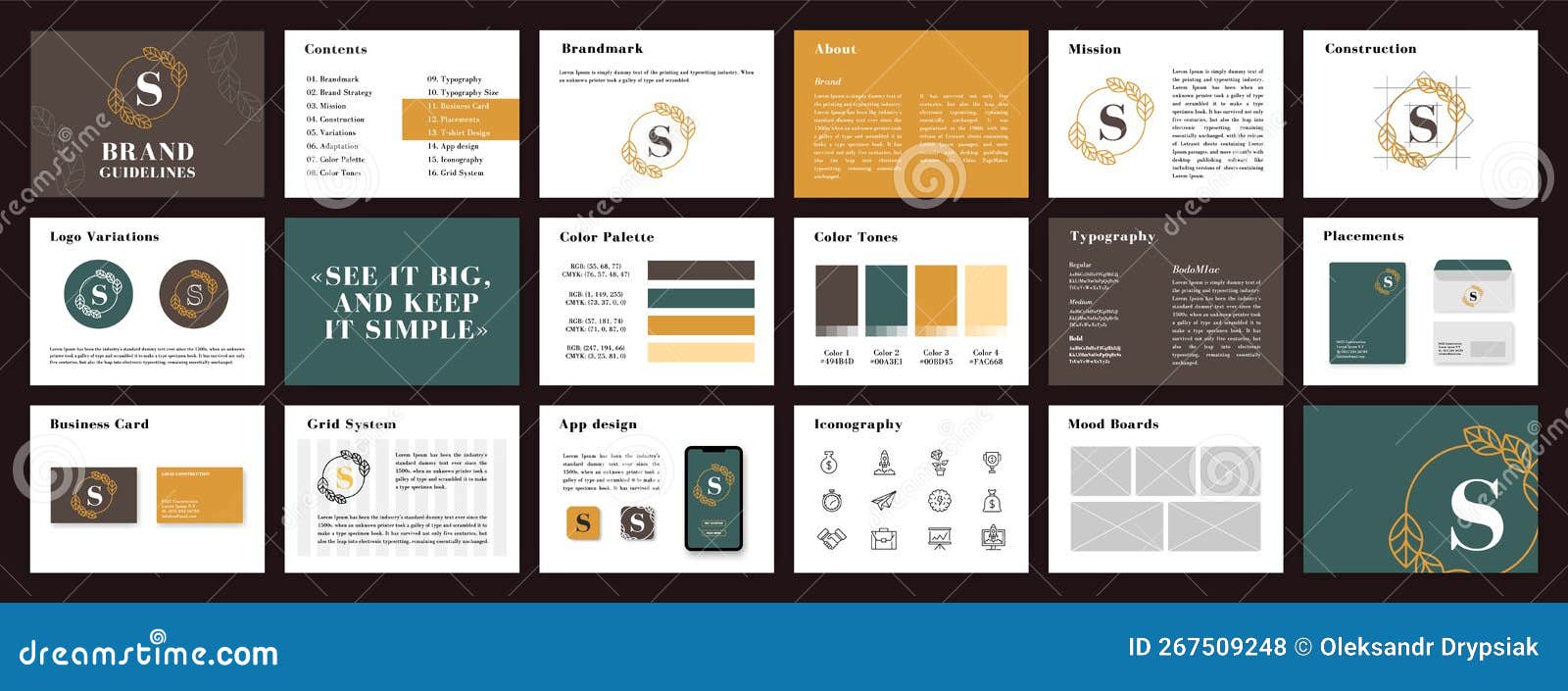 Colored Brand Guidelines Template. Brand Identity Presentation. Logo ... Colored Brand Guidelines Template. Brand Identity Presentation. Logo ...