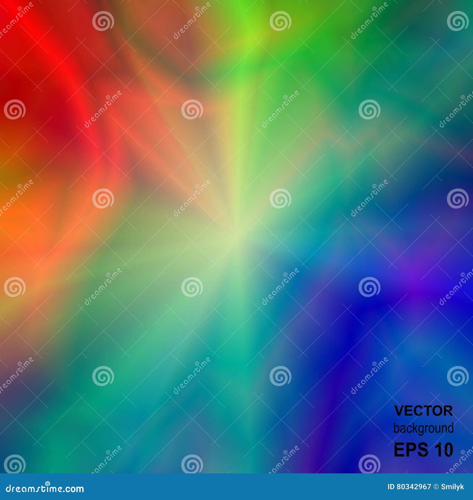 Colored Bright Iridescent Abstract Background. Stock Vector ...