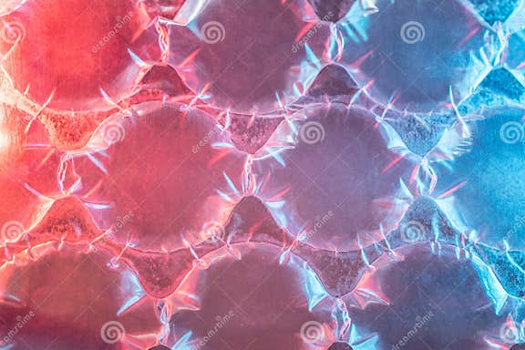 Colored Bubble Wrap for Packaging Stock Image - Image of elastic ...