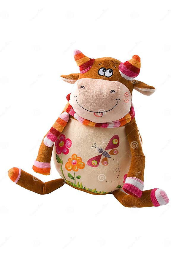 Colored bull stock photo. Image of numbers, color, animal - 7173026