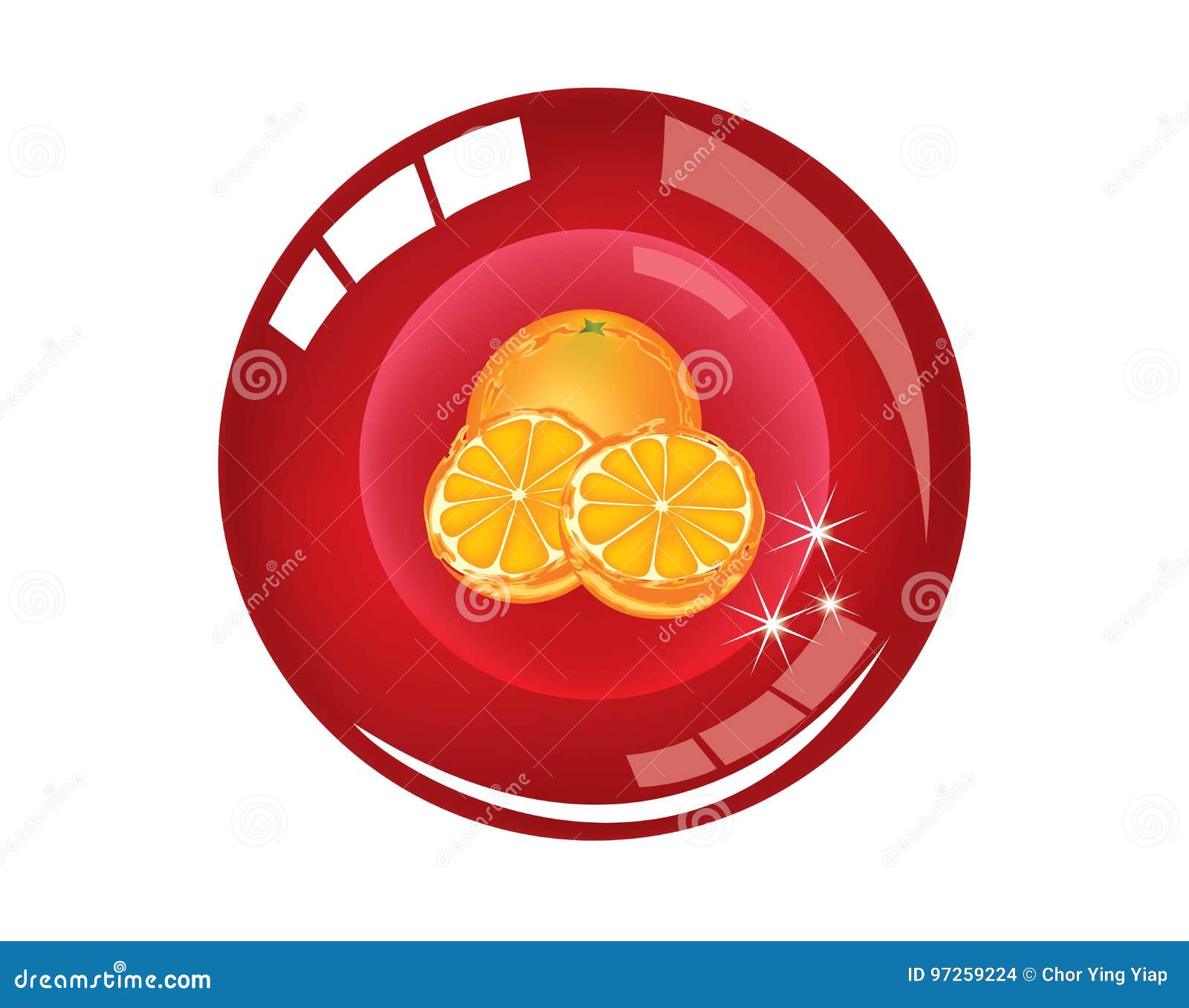 Colored button icon stock vector. Illustration of technology - 97259224