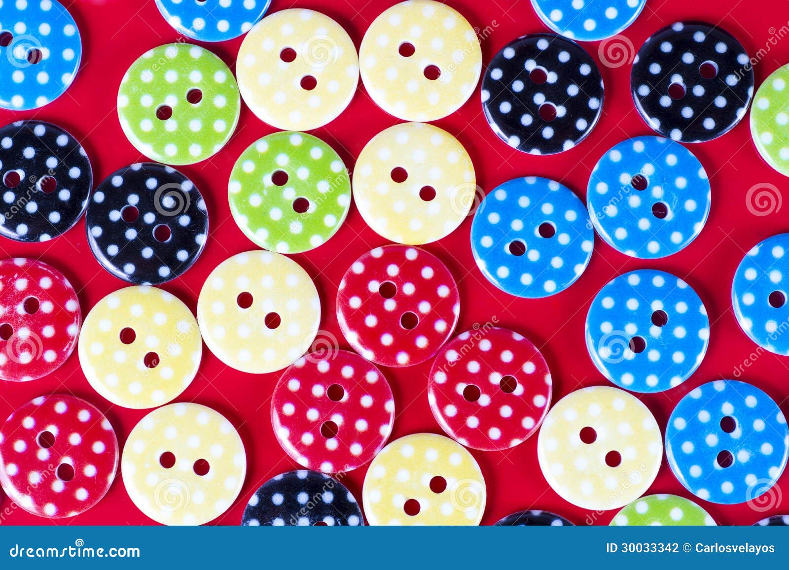 Colored Buttons stock photo. Image of crafts, texture - 30033342