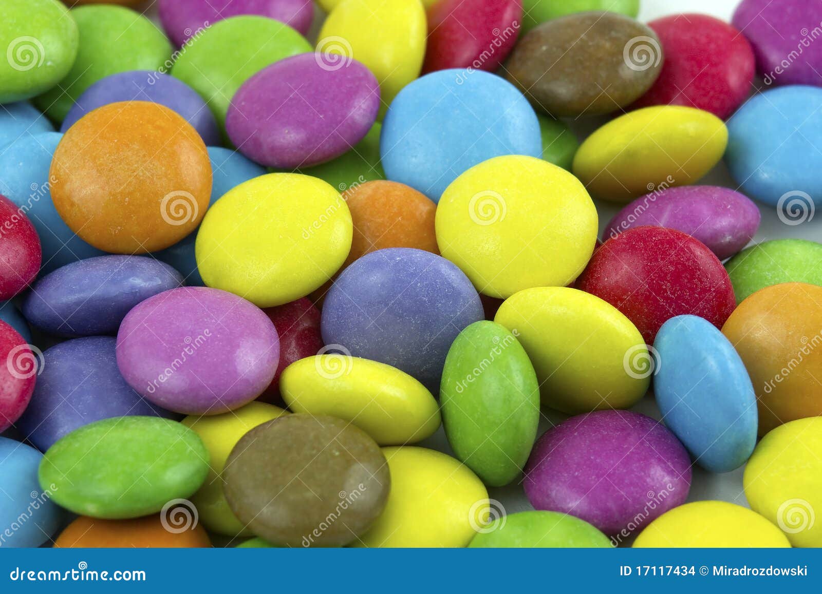 Colored candies stock photo. Image of sweet, calorie - 17117434