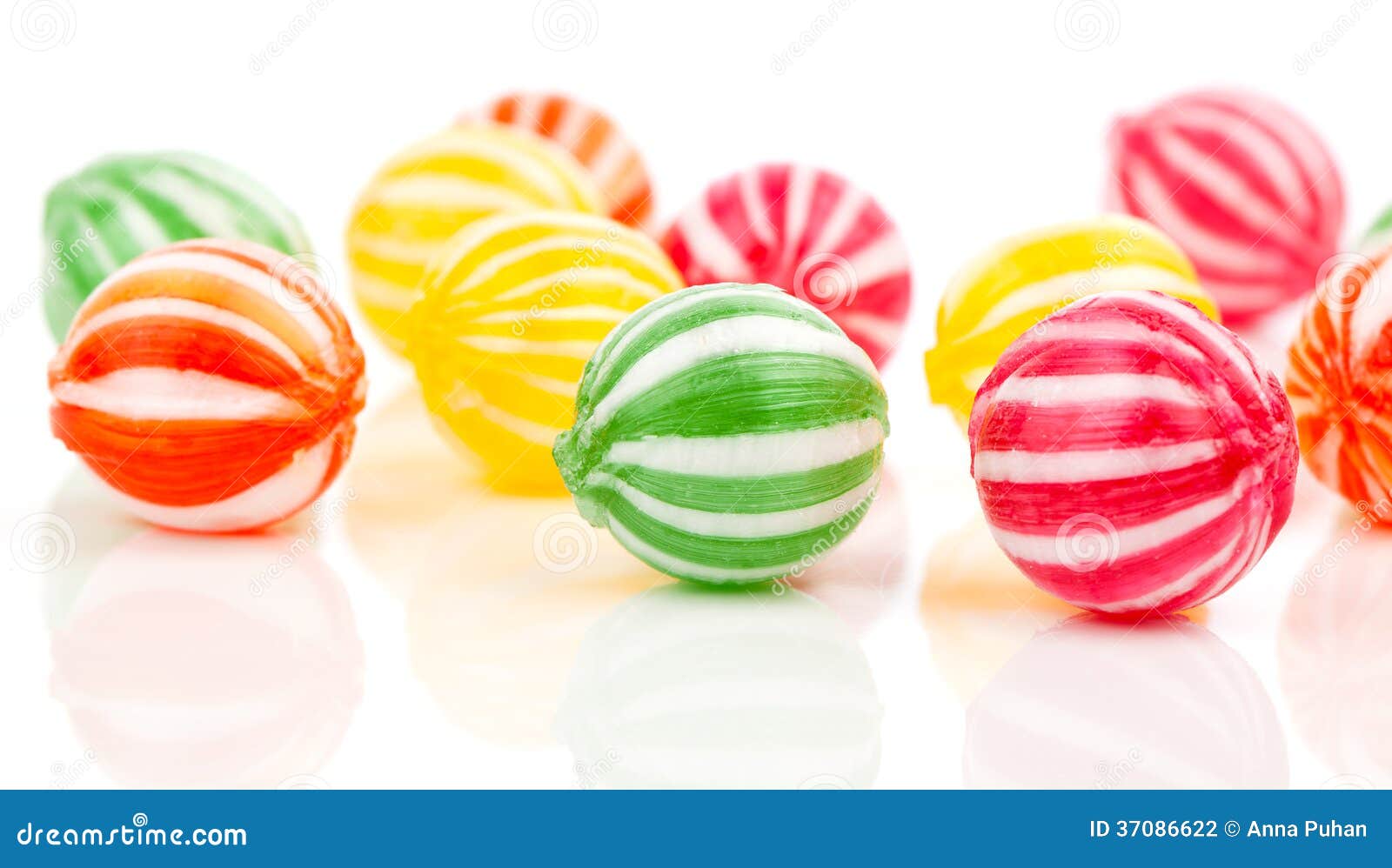 Colored candies stock photo. Image of striped, multi - 37086622