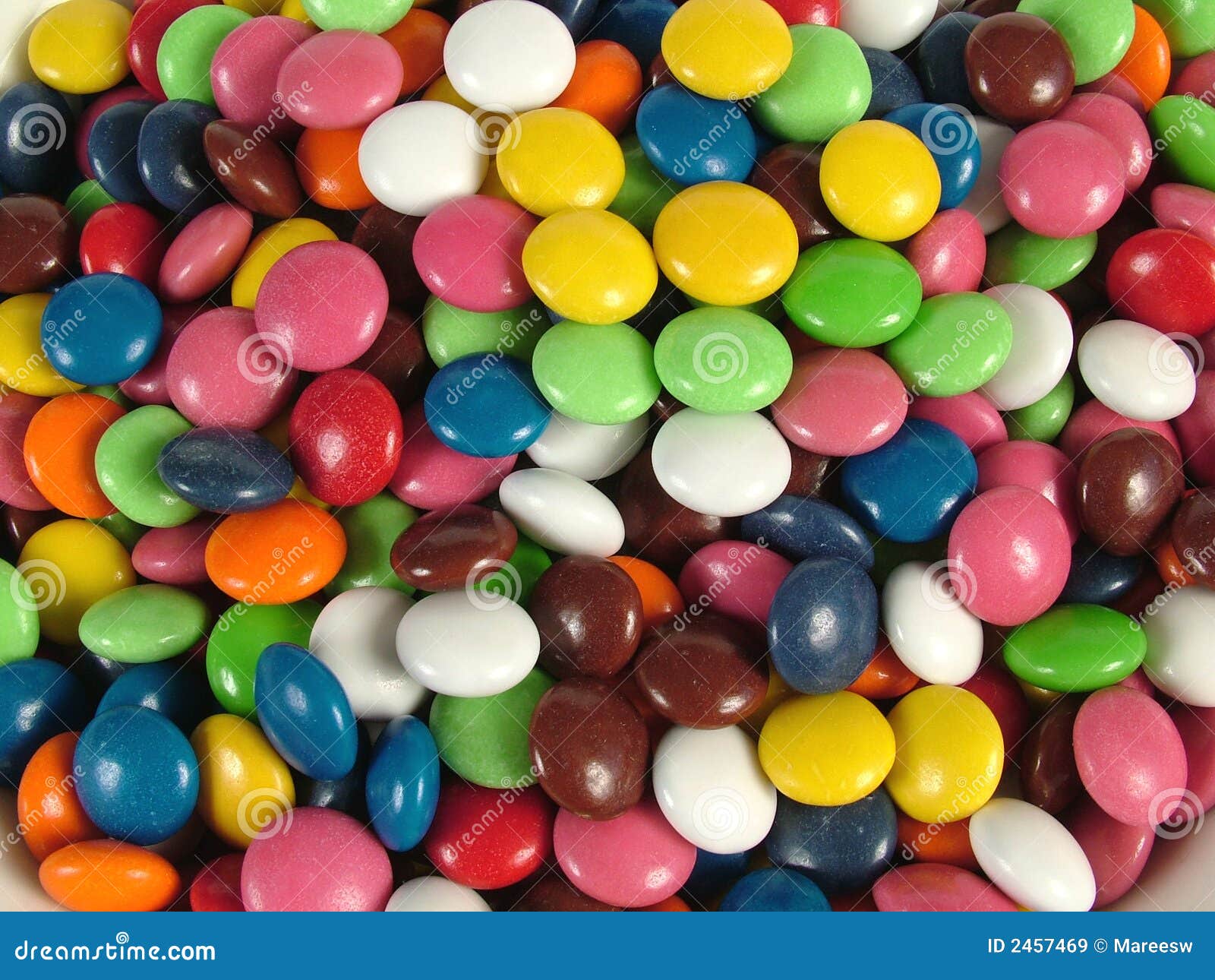 Colored Candy stock image. Image of coated, chocolates - 2457469