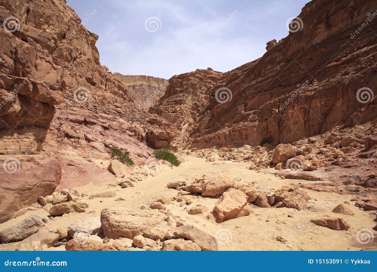 Colored Canyon. stock image. Image of tourism, tour, attraction - 15153091