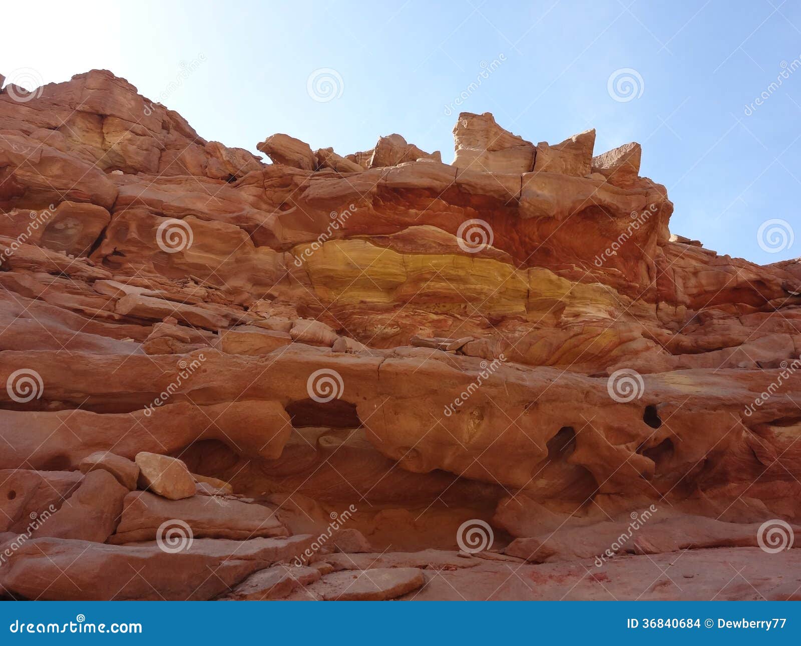 Colored Canyon stock photo. Image of sand, stones, sandstone - 36840684