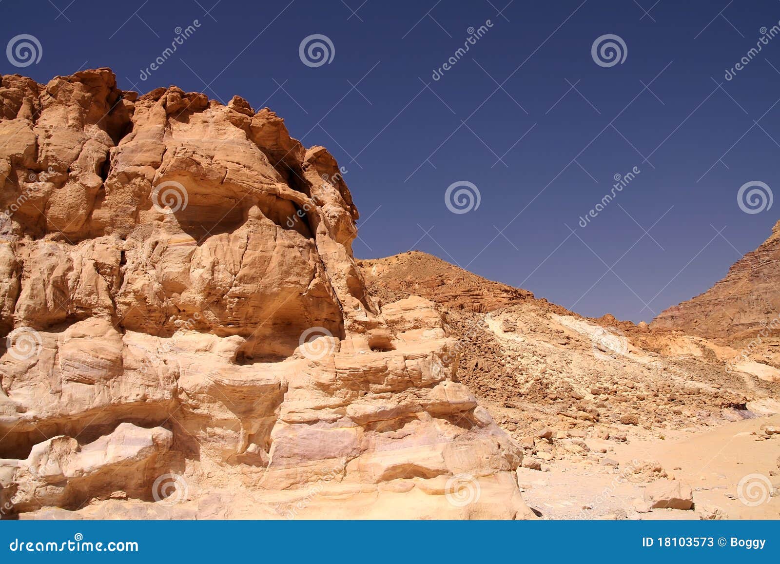 Colored Canyon in Egypt stock image. Image of stone, canyon - 18103573