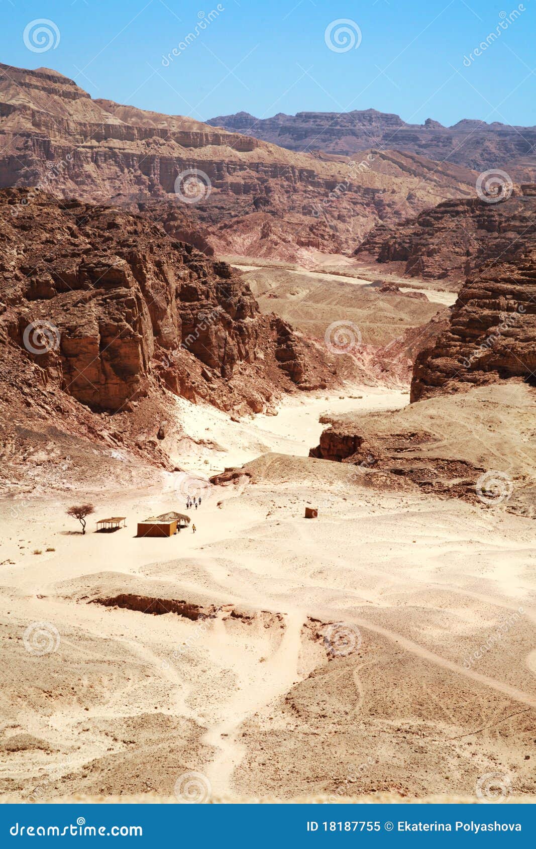 The Colored Canyon, Egypt stock image. Image of color - 18187755