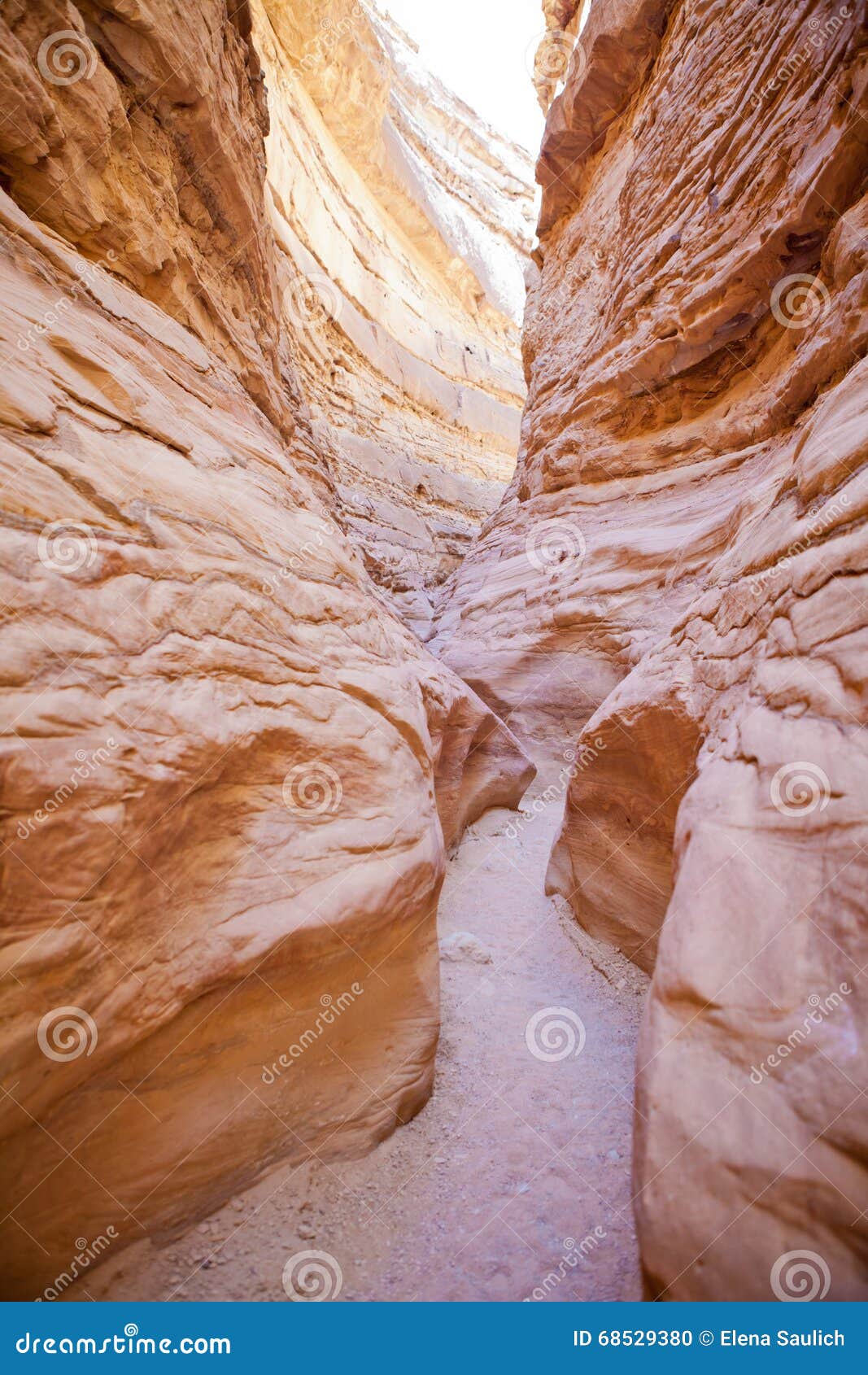 Colored Canyon in Egypt stock photo. Image of colorful - 68529380