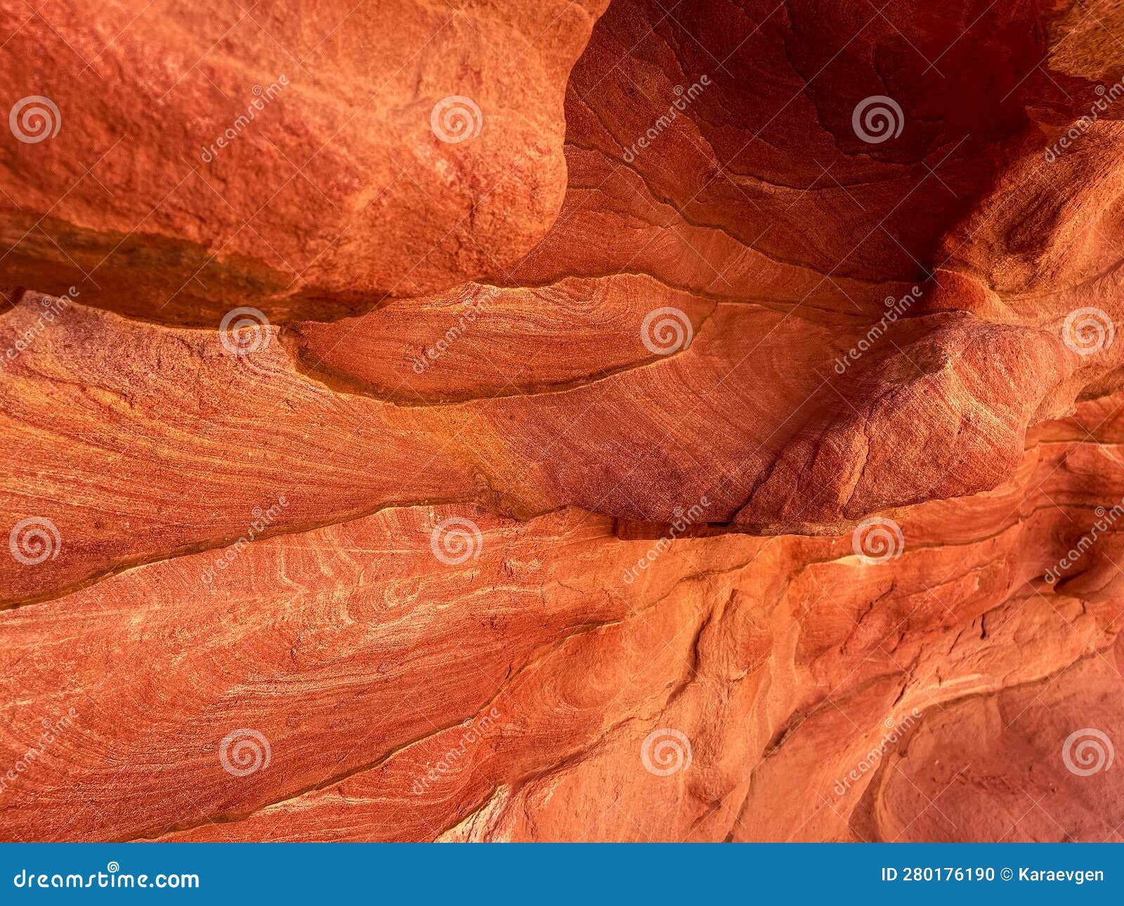 Colored Canyon with Red Rocks in Egypt Stock Photo - Image of wall ...