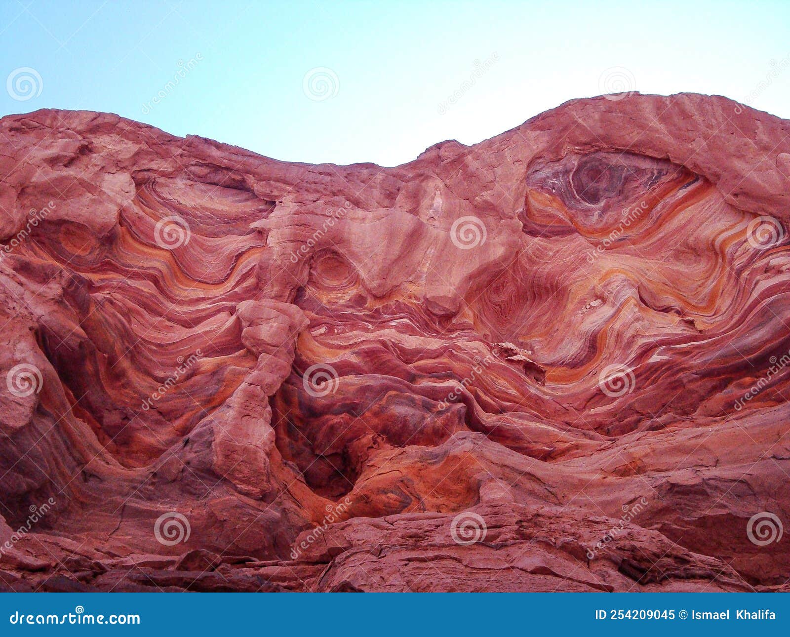 Colored Canyon in South Sinai, Egypt Stock Image - Image of terrain ...