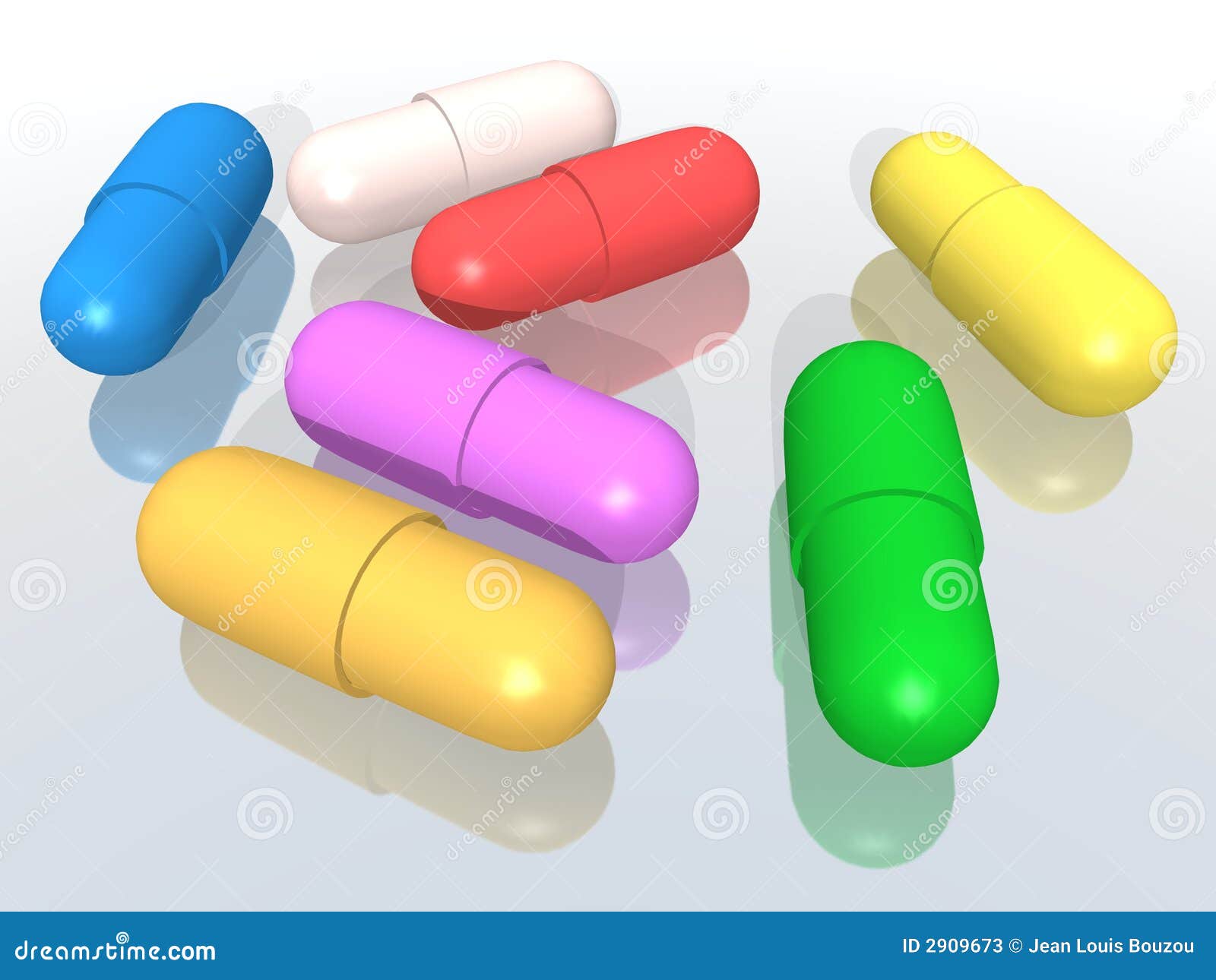 Colored capsules stock illustration. Illustration of stress - 2909673