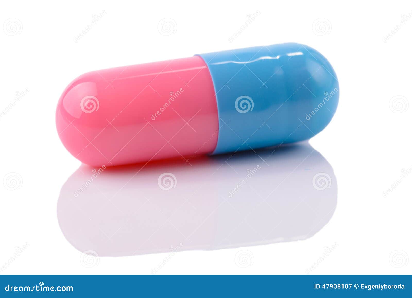 Colored Capsules Closeup on a White Background Stock Image - Image of ...