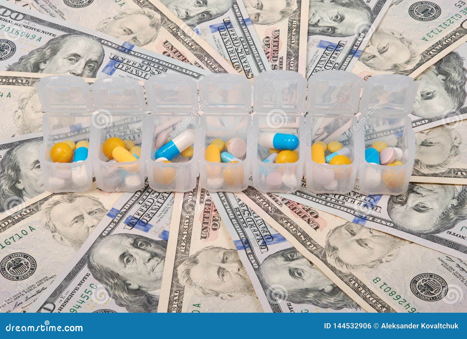 Colored Capsules in Open Box Stock Photo - Image of dose, healthy ...