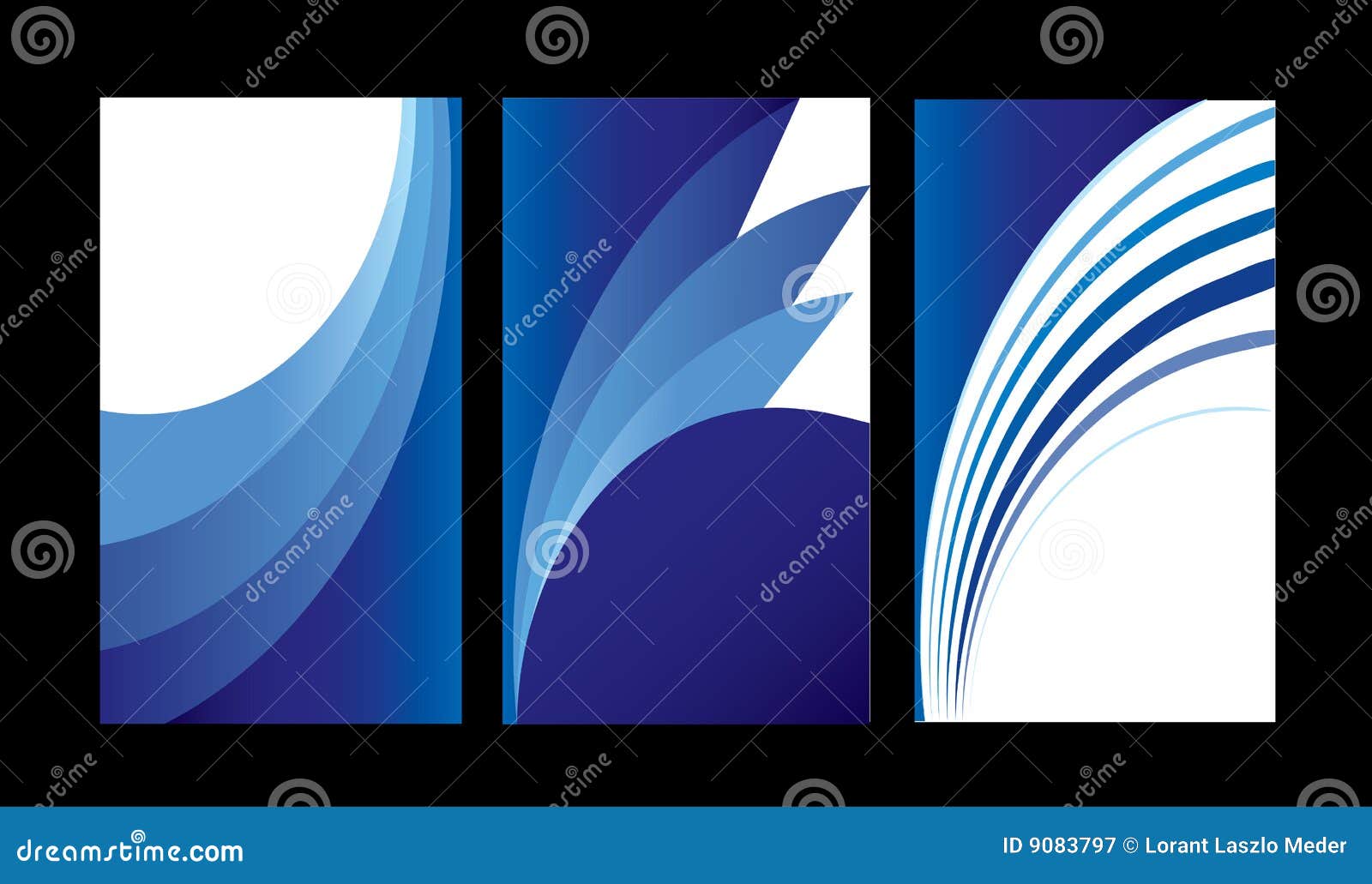 Colored Cards Abstract Background Sample Stock Vector - Illustration of ...