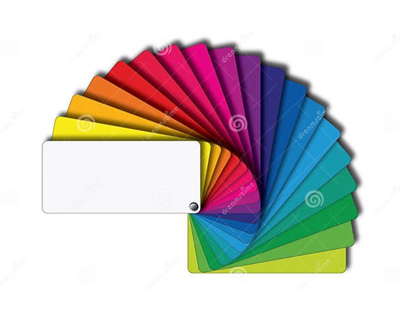 Colored Cards Sampling Bunch Stock Vector - Illustration of bribe ...