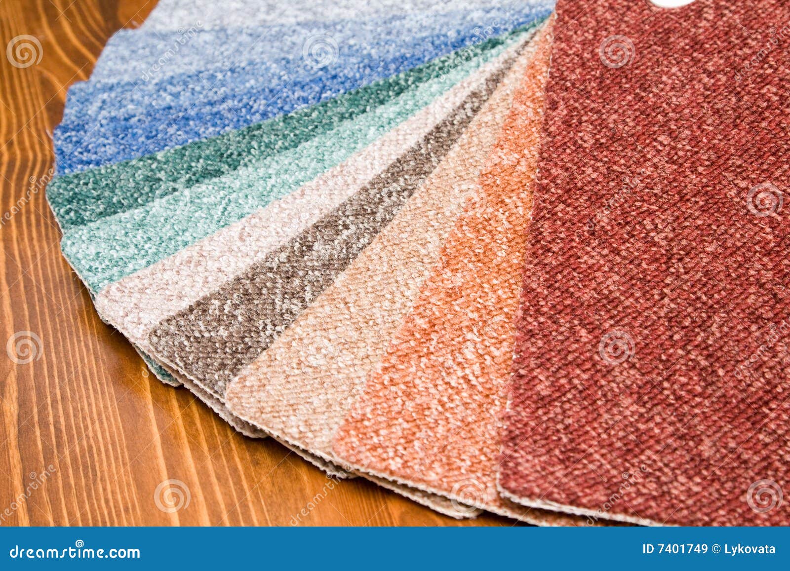 Colored carpet samples stock image. Image of shop, color - 7401749