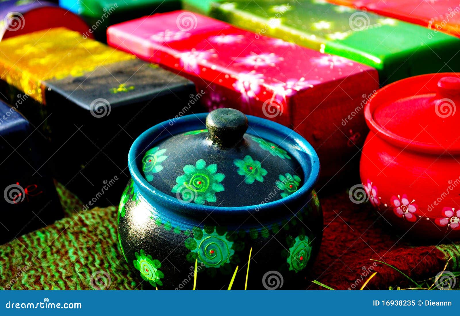 Colored Ceramic Mosaic Tiles Texture Stock Image | CartoonDealer.com ...