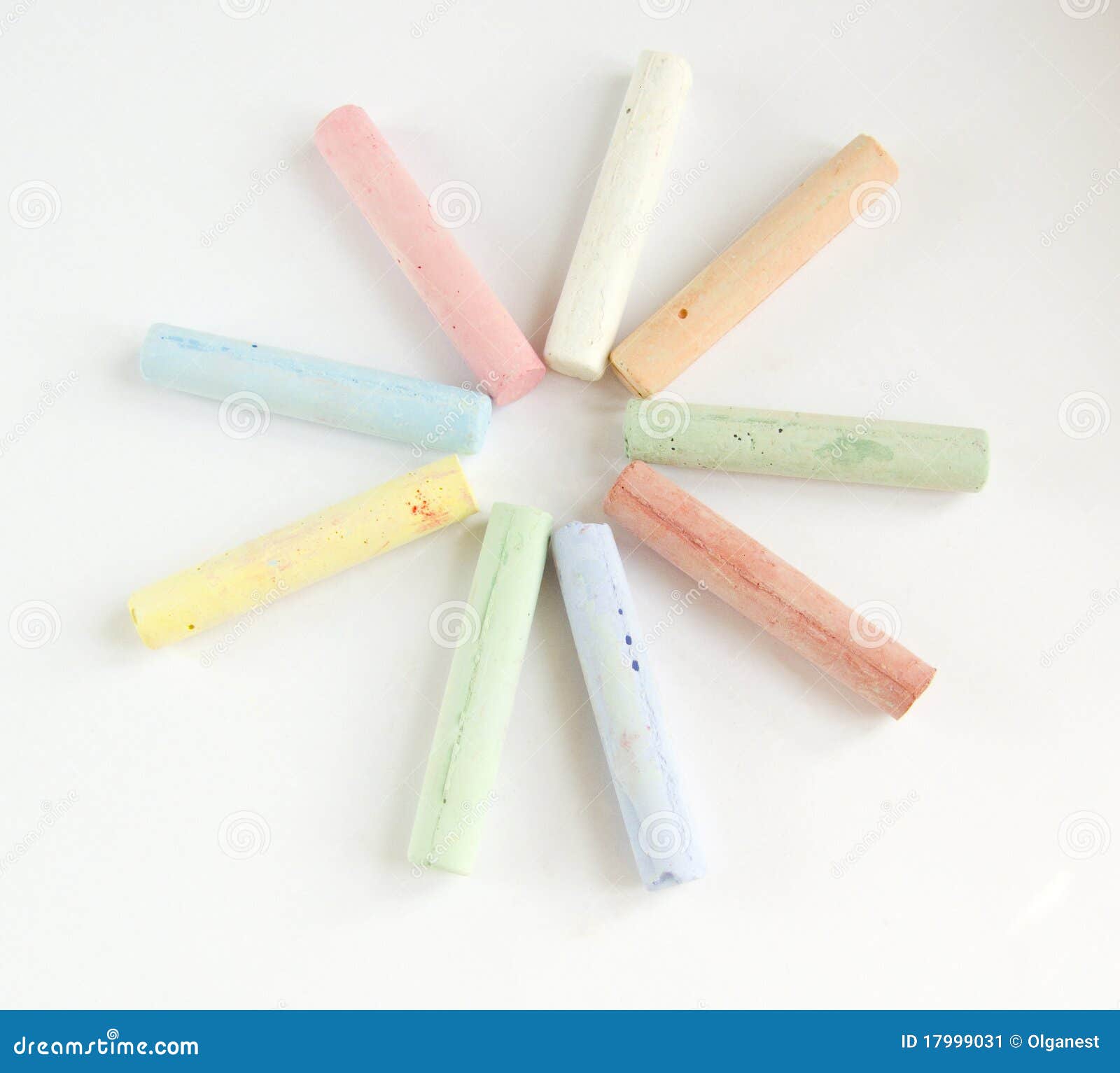 Colored chalk stock image. Image of creativity, chalk - 17999031