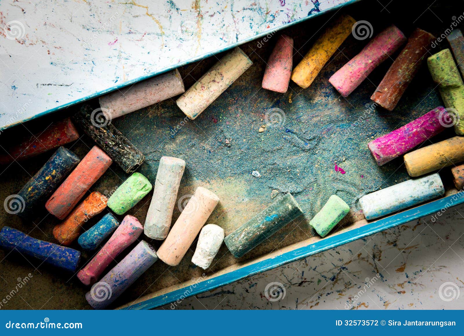 Colored chalk , paper art stock photo. Image of paper - 32573572
