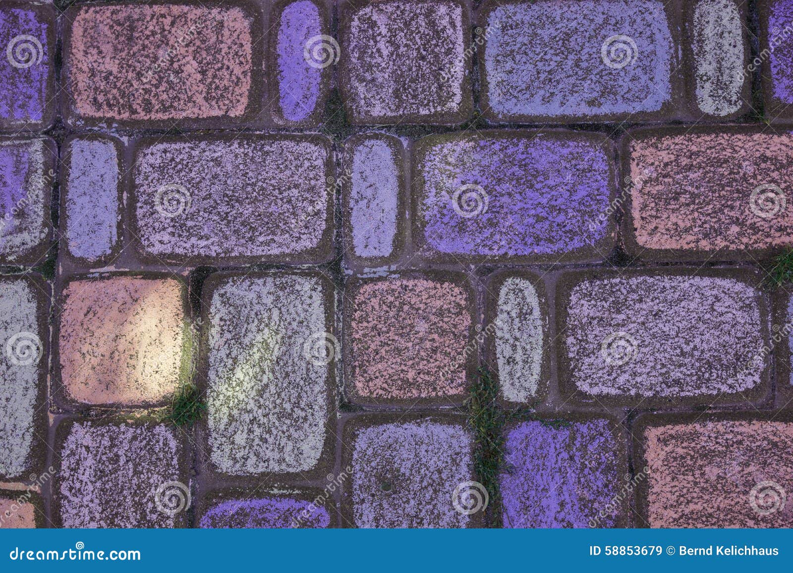 Colored chalk on pavement stock image. Image of crayon - 58853679