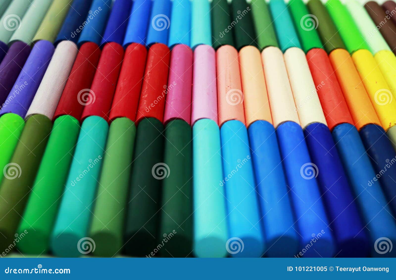 Colored chalk stock image. Image of colours, draw, development - 101221005