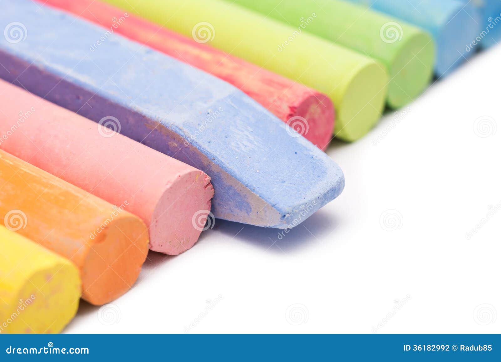 Colored Chalk stock photo. Image of chalk, colored, equipment - 36182992