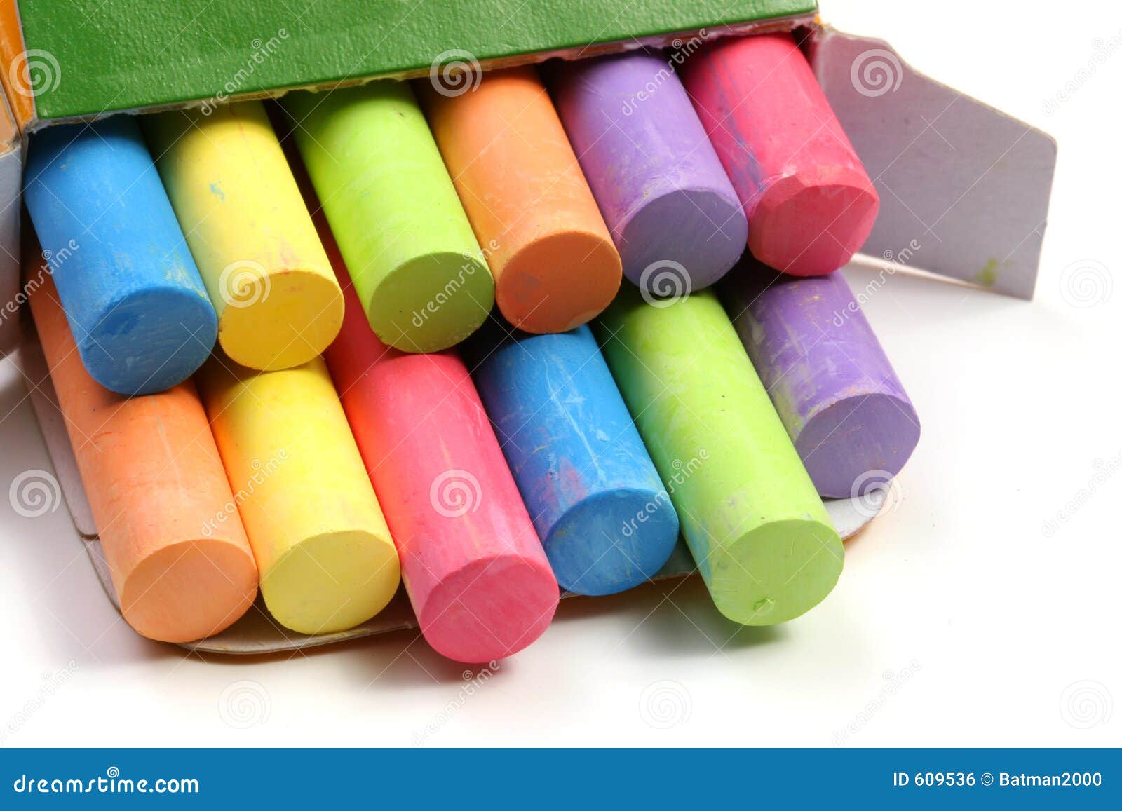 Colored Chalks Royalty Free Stock Image - Image: 609536