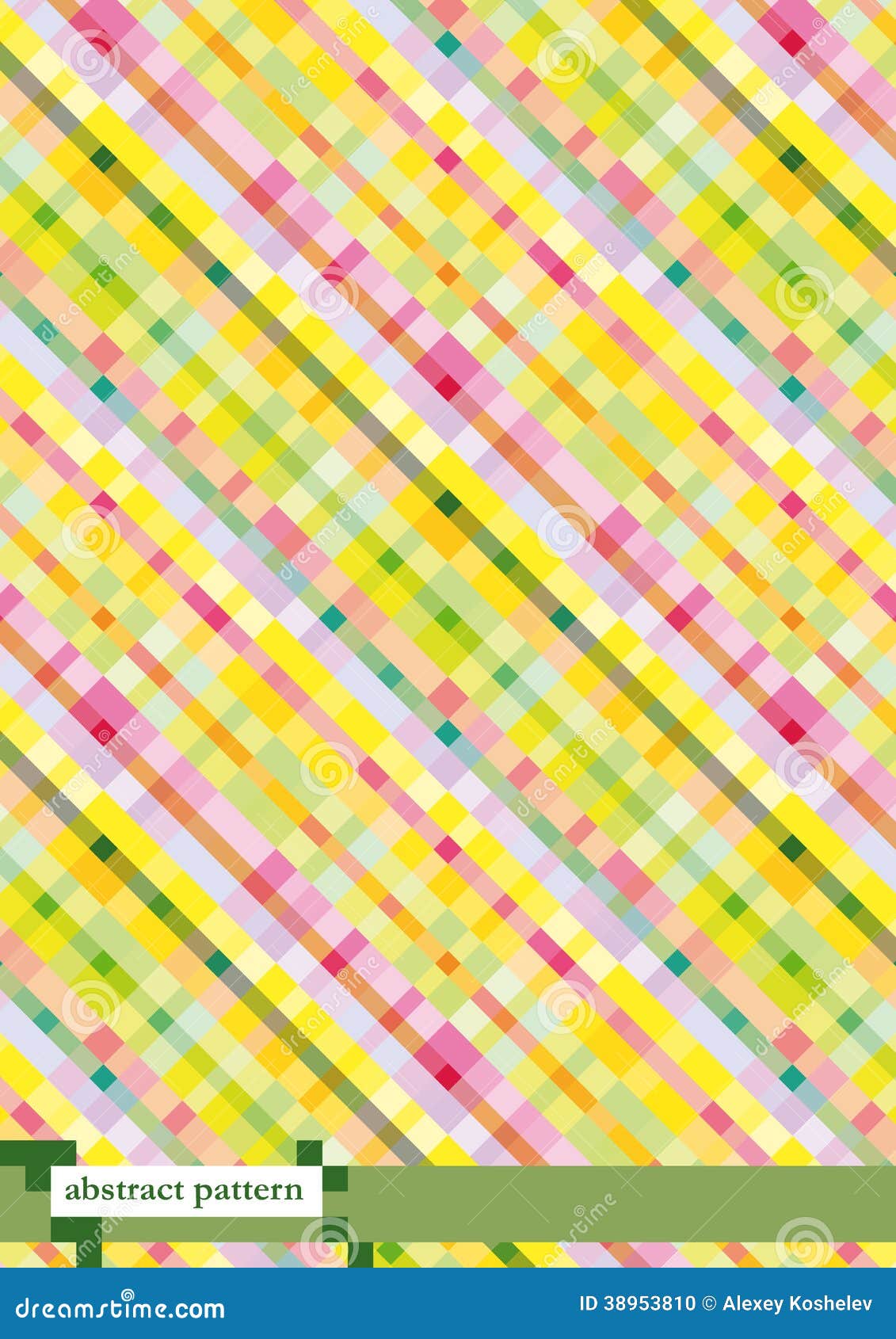 Colored Checkered Background Stock Vector - Illustration of plaid, home ...