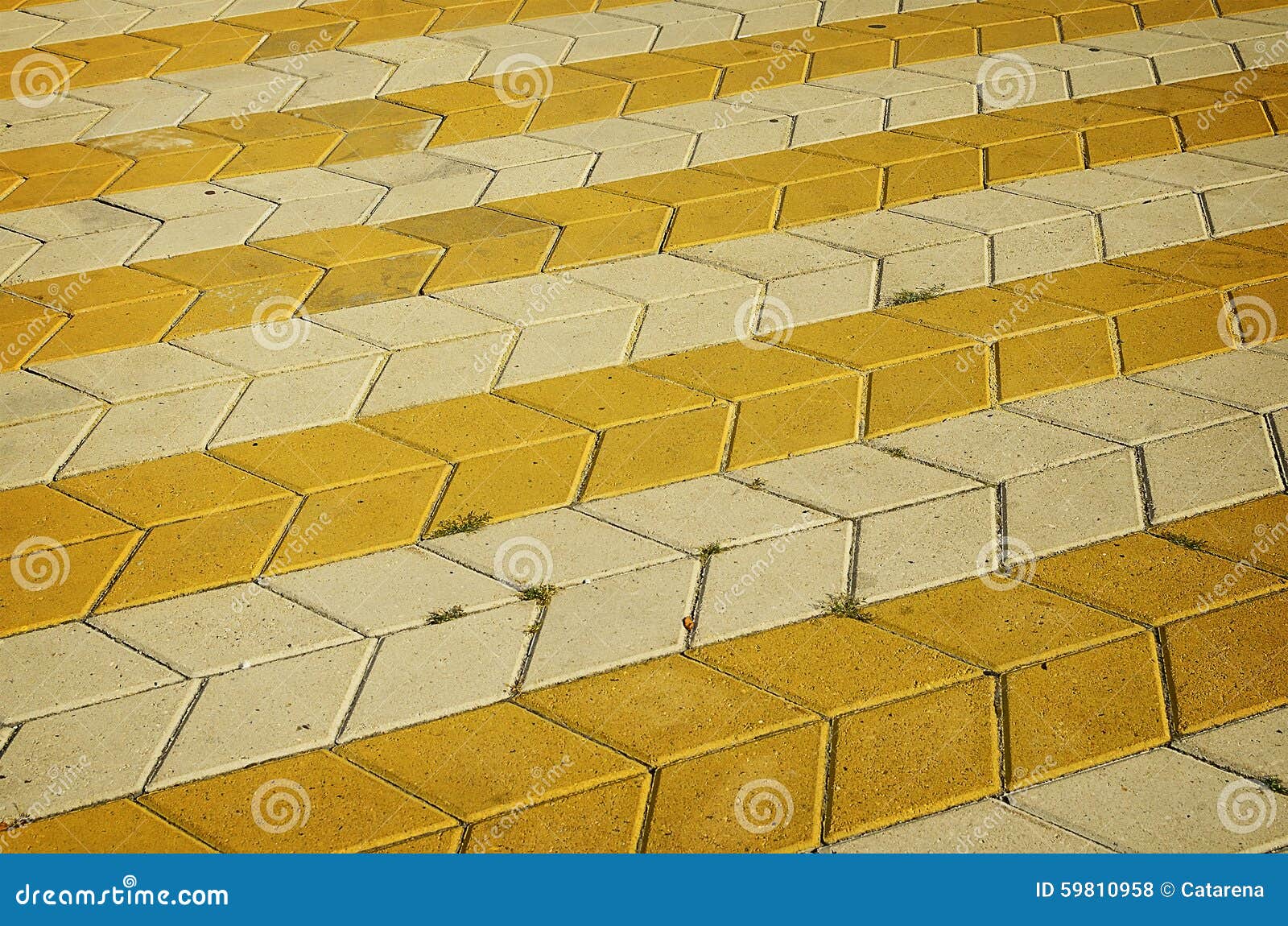 Colored Checkered Tile on the Street Stock Photo - Image of mosaic ...